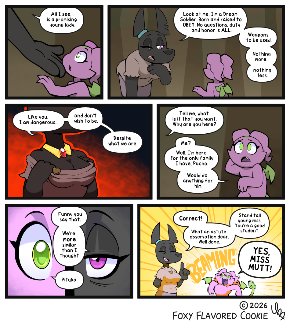 Comic 925 – Kindred Dangers – Foxy Flavored Cookie